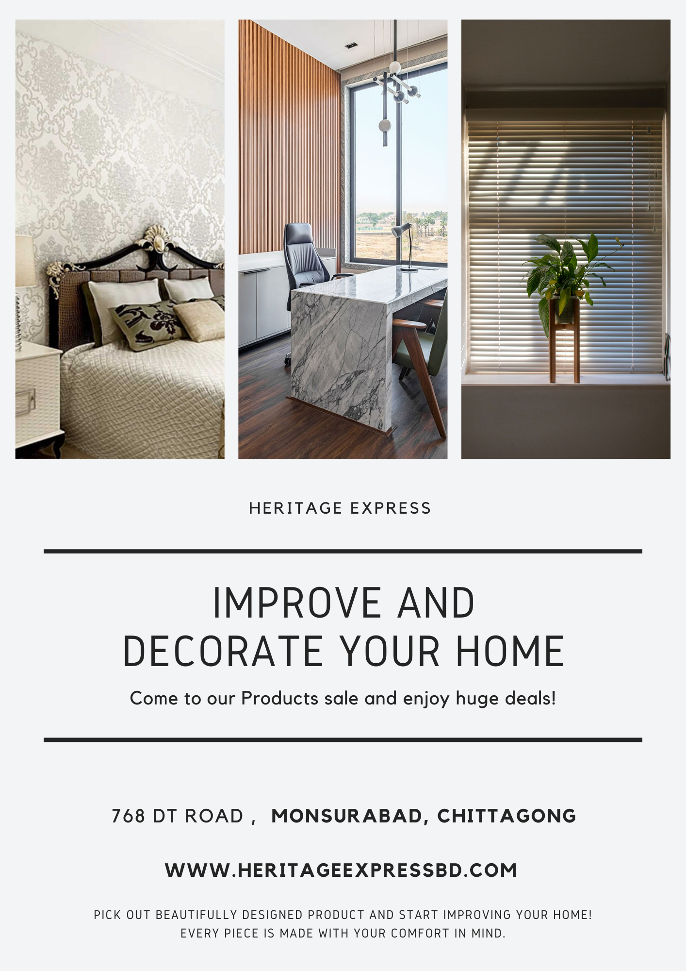 Home decorating instruments | Heritage Express